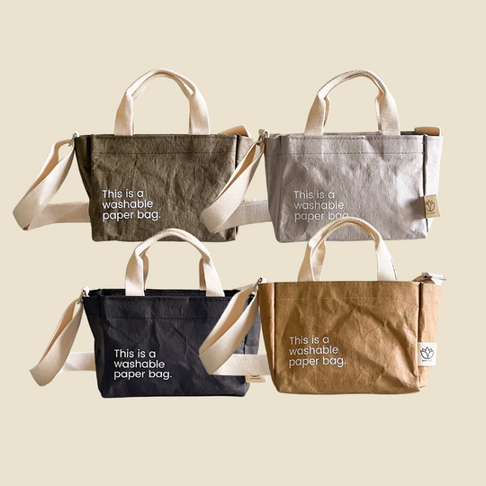 New Earth: Sustainable & Stylish Washable Paper Bags PH