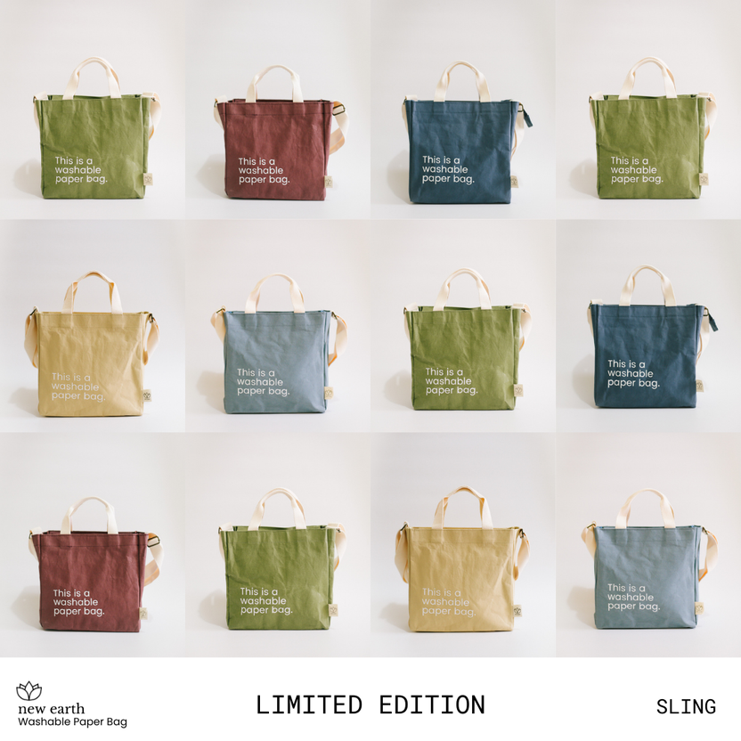 New Earth: Sustainable & Stylish Washable Paper Bags PH